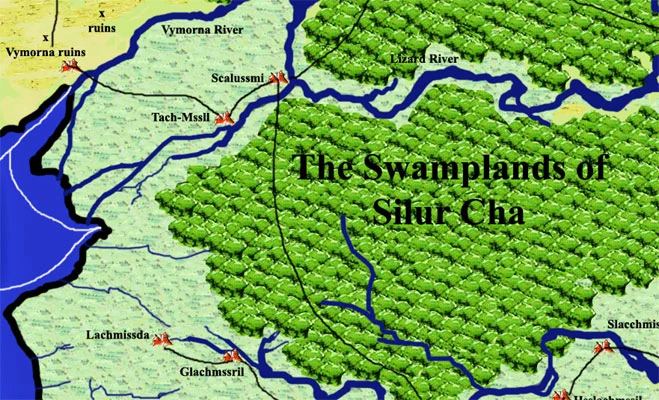 Map of Allansia (Dave Holt) | Titannica | Fandom