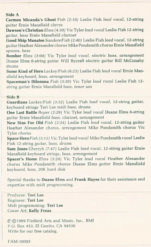 Carmen Miranda's Ghost | Filk Discography Wiki | Fandom