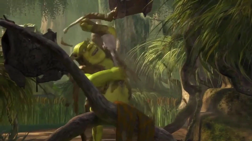 Image - Mud shower Shrek.jpg | Moviepedia | FANDOM powered by Wikia