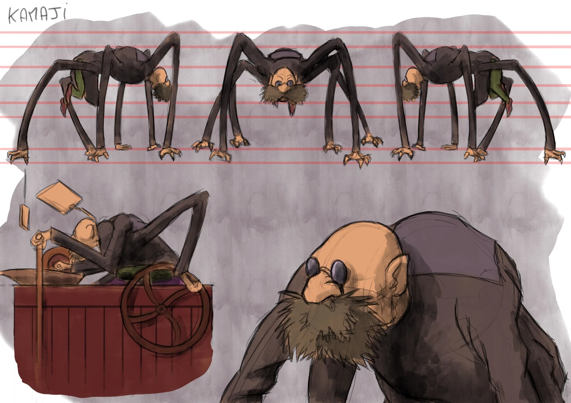 Kamaji | Wiki Films d'animation Japonais | Fandom