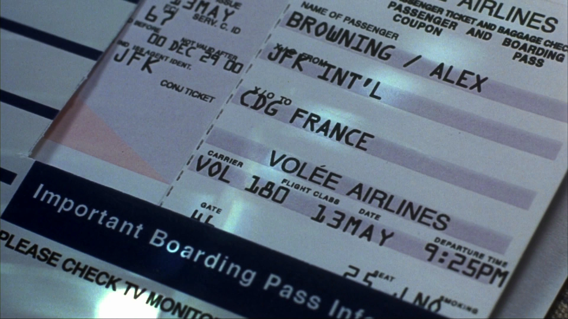 Image - Alex's plane ticket.png | Final Destination Wiki | FANDOM ...