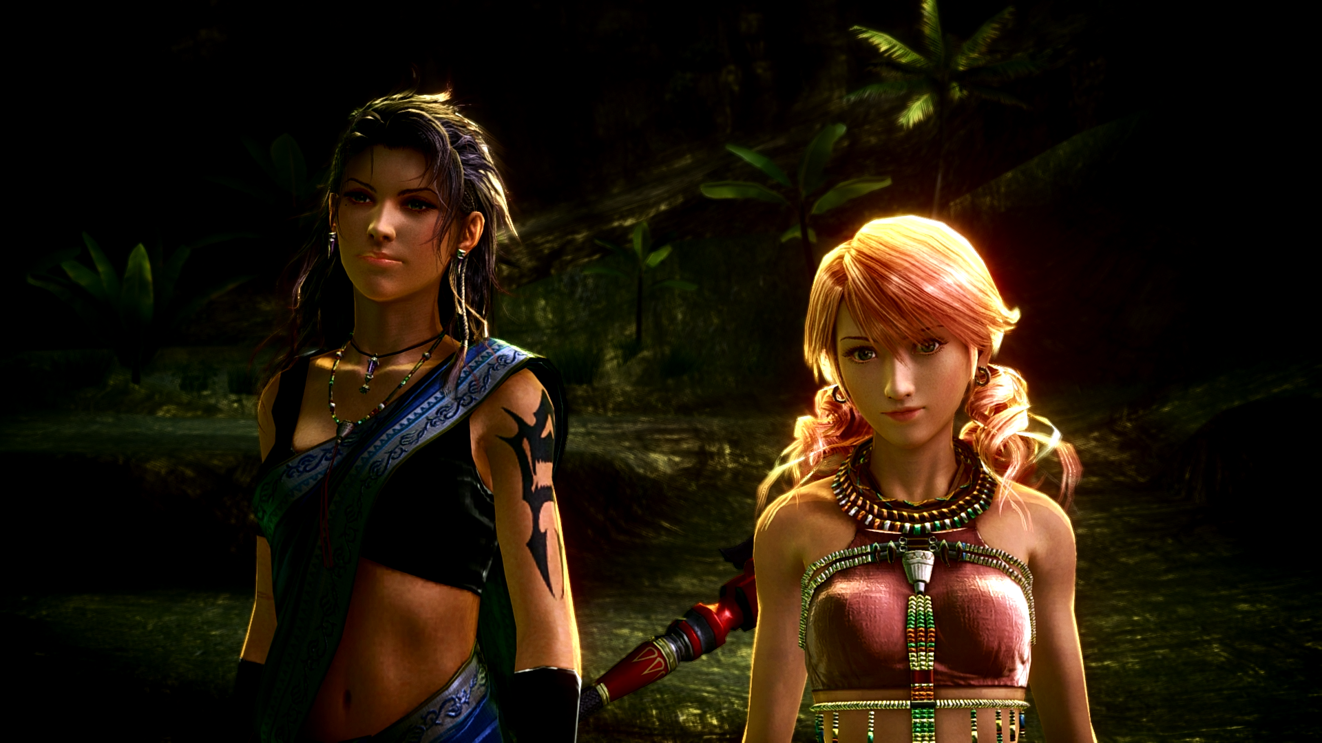 Image Ffxiii 2 Fang And Vanille Png Final Fantasy Wiki Fandom