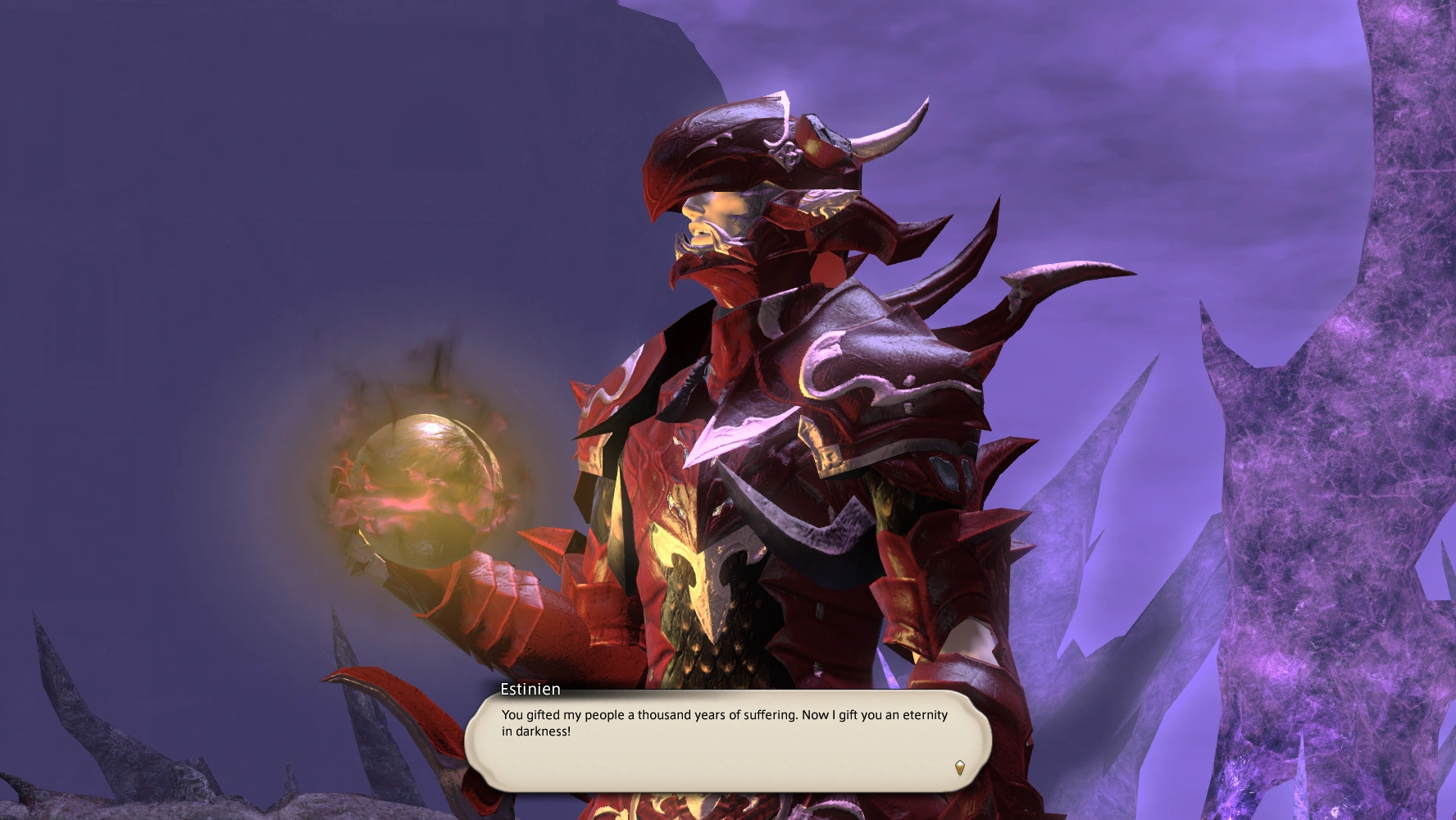 Image - FFXIV Estinien Crimson Armor.png | Final Fantasy Wiki | FANDOM ...