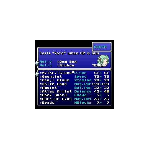 Menu (Final Fantasy VI) | Final Fantasy Wiki | FANDOM powered by Wikia