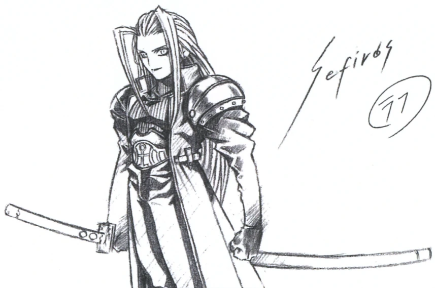 Image - Sephiroth Early Art.jpg | Final Fantasy Wiki | FANDOM powered ...