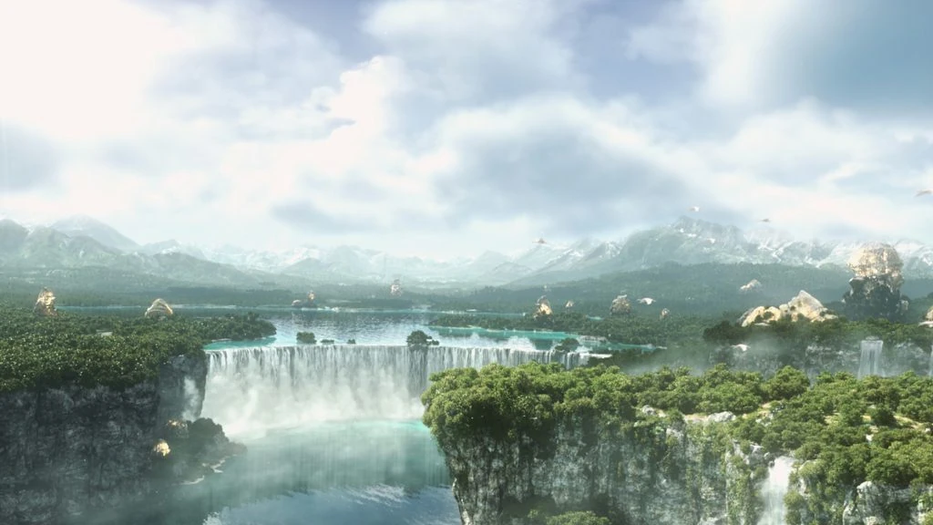 Final Fantasy Landscape Wallpaper Hd