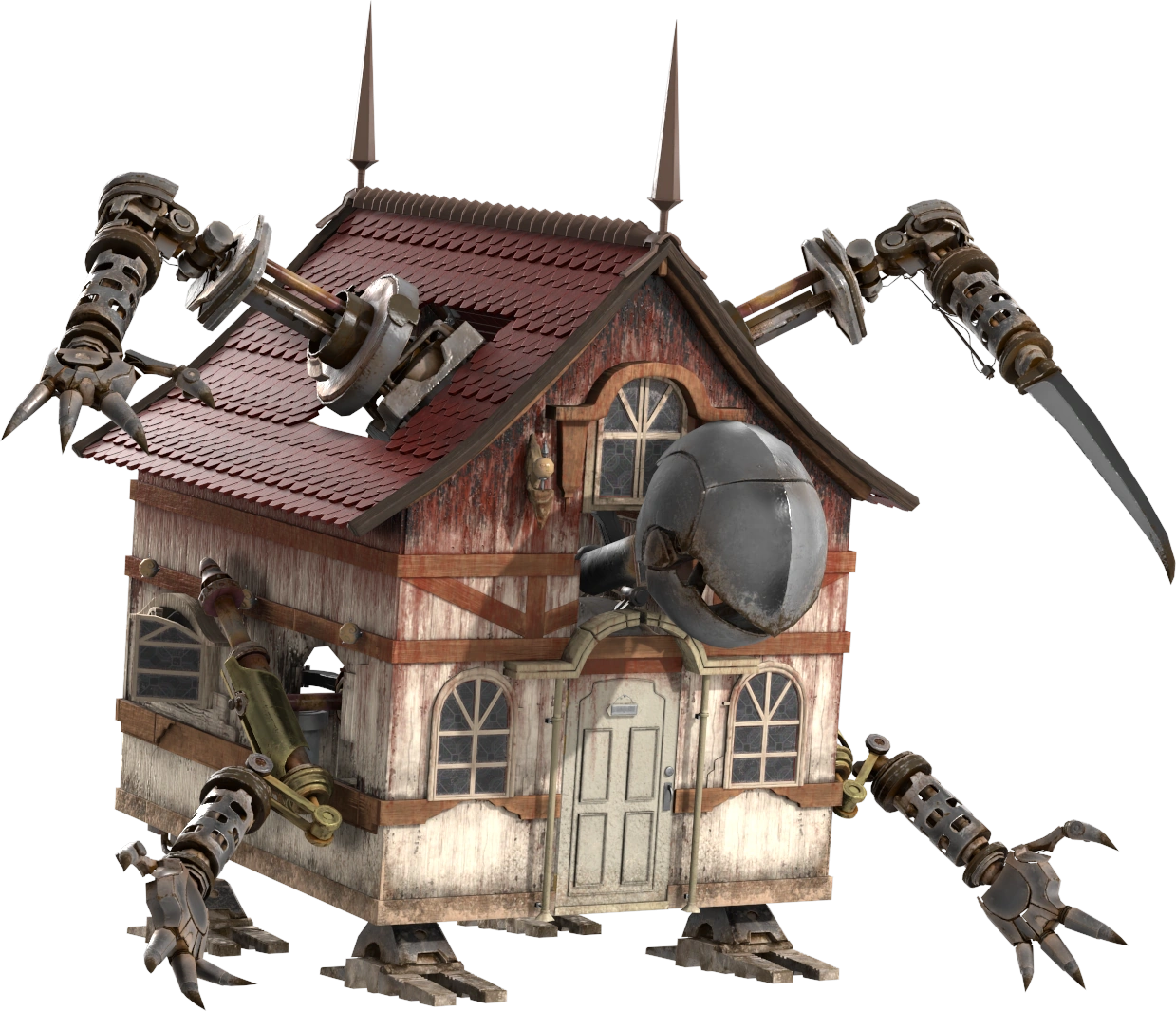 Hell House(Final Fantasy 7 or FF7 Remake) vs Monster House(The Monster ...