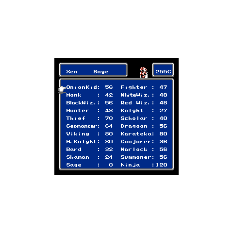 Menu (Final Fantasy III) | Final Fantasy Wiki | Fandom