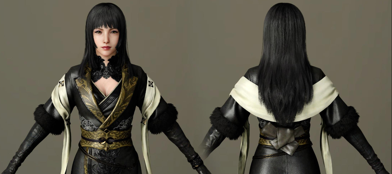 Image - Gentiana-FFXV-Character-Model-Close.png | Final Fantasy Wiki ...