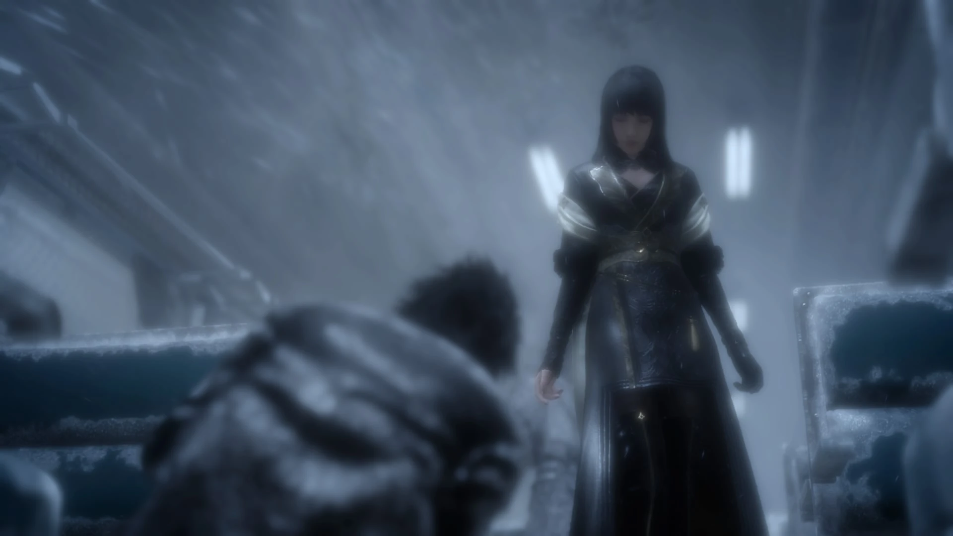 Image - FINAL FANTASY XV Gentiana on train.jpg | Final Fantasy Wiki ...