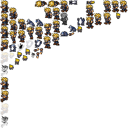 Image - FFRK spritesheet Cloud FFVII.png | Final Fantasy Wiki | FANDOM ...