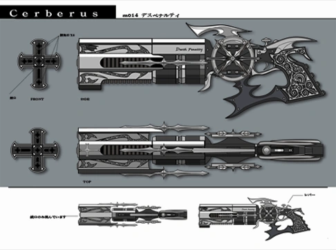 Final Fantasy Vincent Valentine Gun