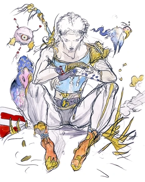 Early Final Fantasy games: Hot take: the character design for the ...