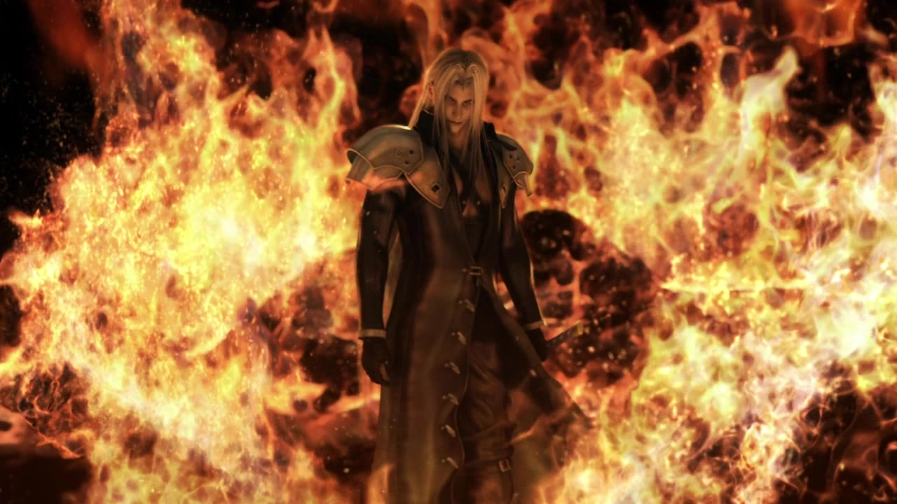 Image - Sephiroth in flames.png | Final Fantasy Wiki | FANDOM powered ...