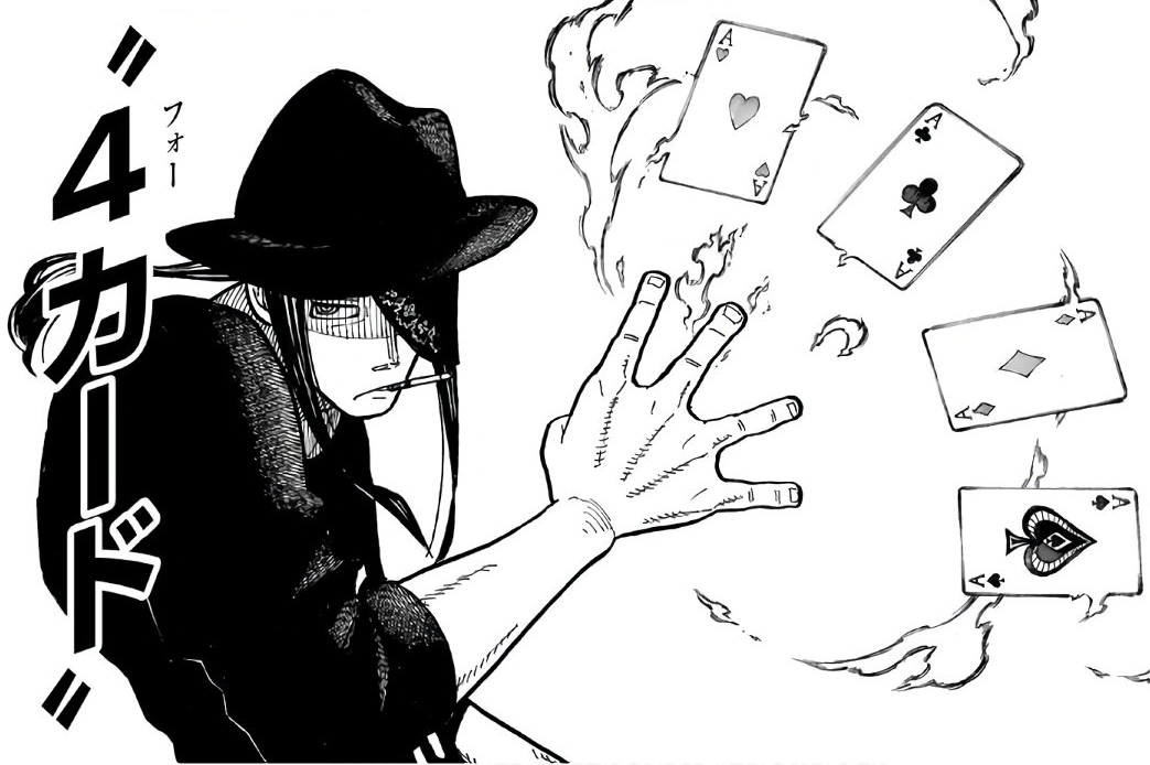Four Cards | Fire Force Wiki | Fandom