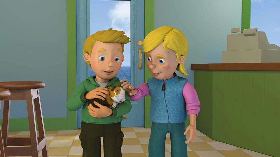 Image - Sarah and James with Norris n.jpg | Fireman Sam Wiki | FANDOM ...