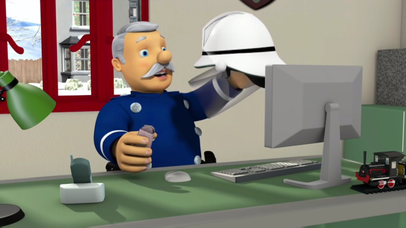 Image - Station Officer Steele helmet.png | Fireman Sam Wiki | FANDOM ...
