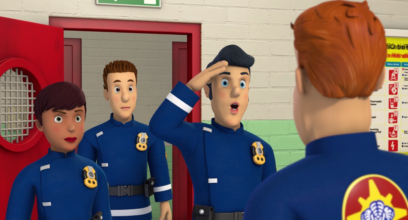 Derke Fireman Sam Elvis