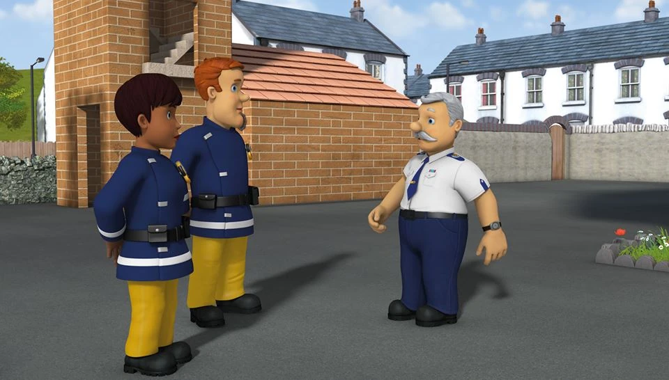 Image - Ellie and Sam briefed on smoke room training.jpg | Fireman Sam ...