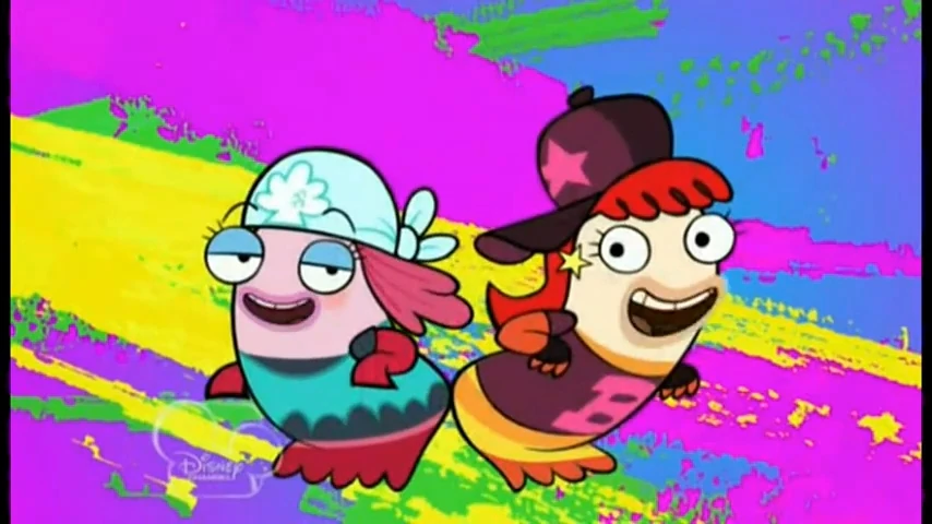 Image - Eat Dip - Bea and Shellsea.jpg | Fish Hooks Wiki | FANDOM ...