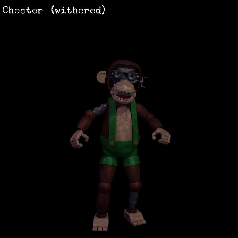 Withered Chester | Five Nights at Candy's Вики | Fandom