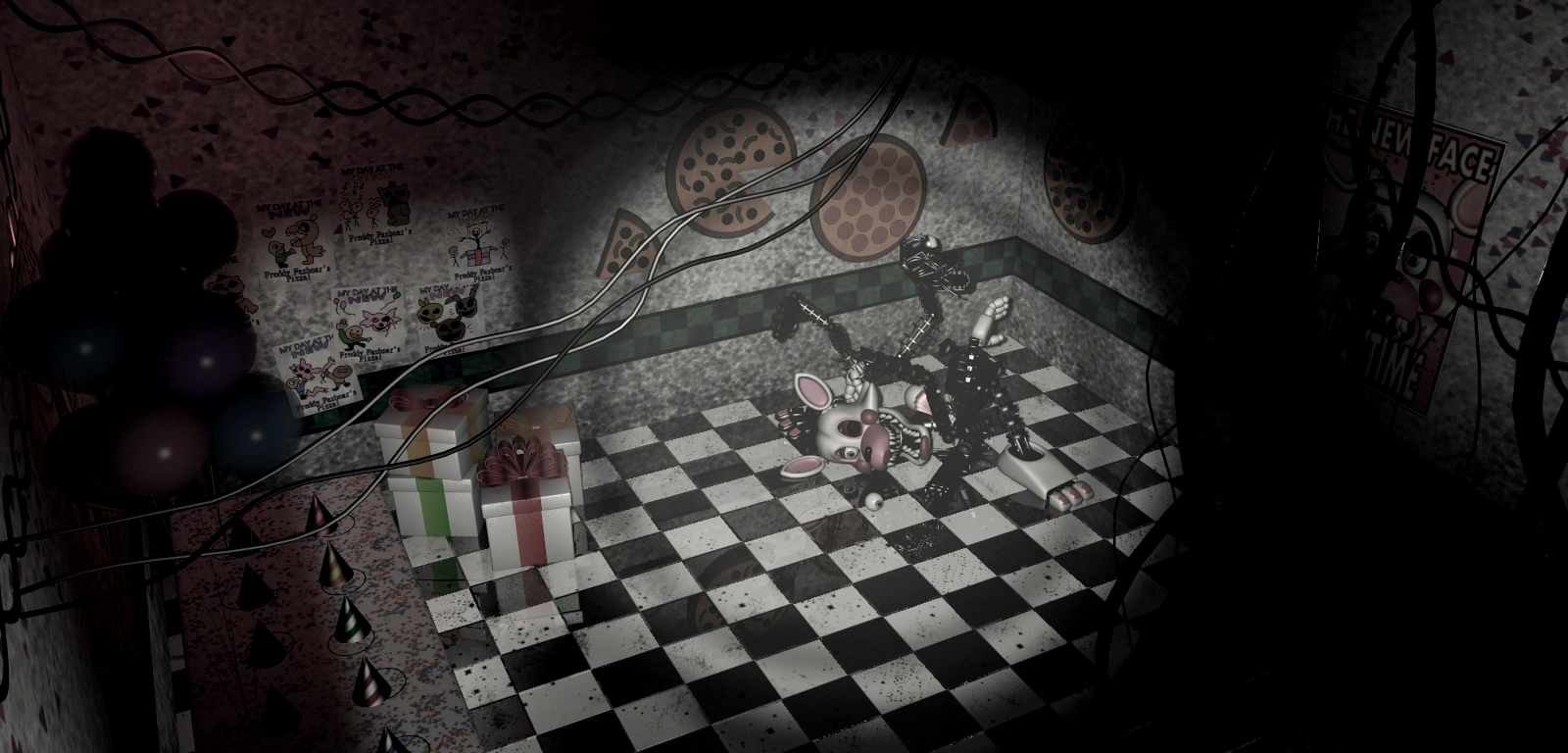 Imagen - Mangle en Kid's Cove.png | Wiki Five Nights at Freddy's ...