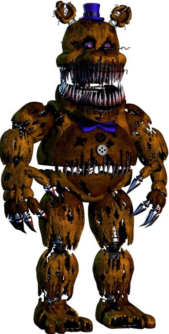 Imagen - Nightmare Yellow Bear Extras.png | Five Nights at Freddy's ...