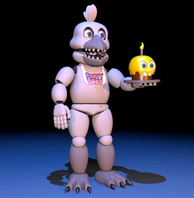 Silver Chica | Five Nights at Freddy's Fanon Wiki | Fandom