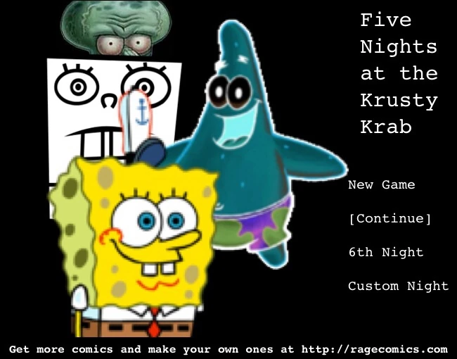 Five Nights at the Krusty Krab | Five Nights at Freddy's Fanon Wiki ...