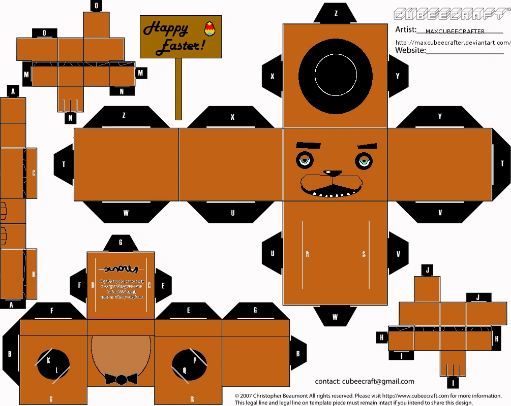 Блог участника:MAXCUBEECRAFTER/Cubeecraft FNAF: Пасха | Энциклопедия ...