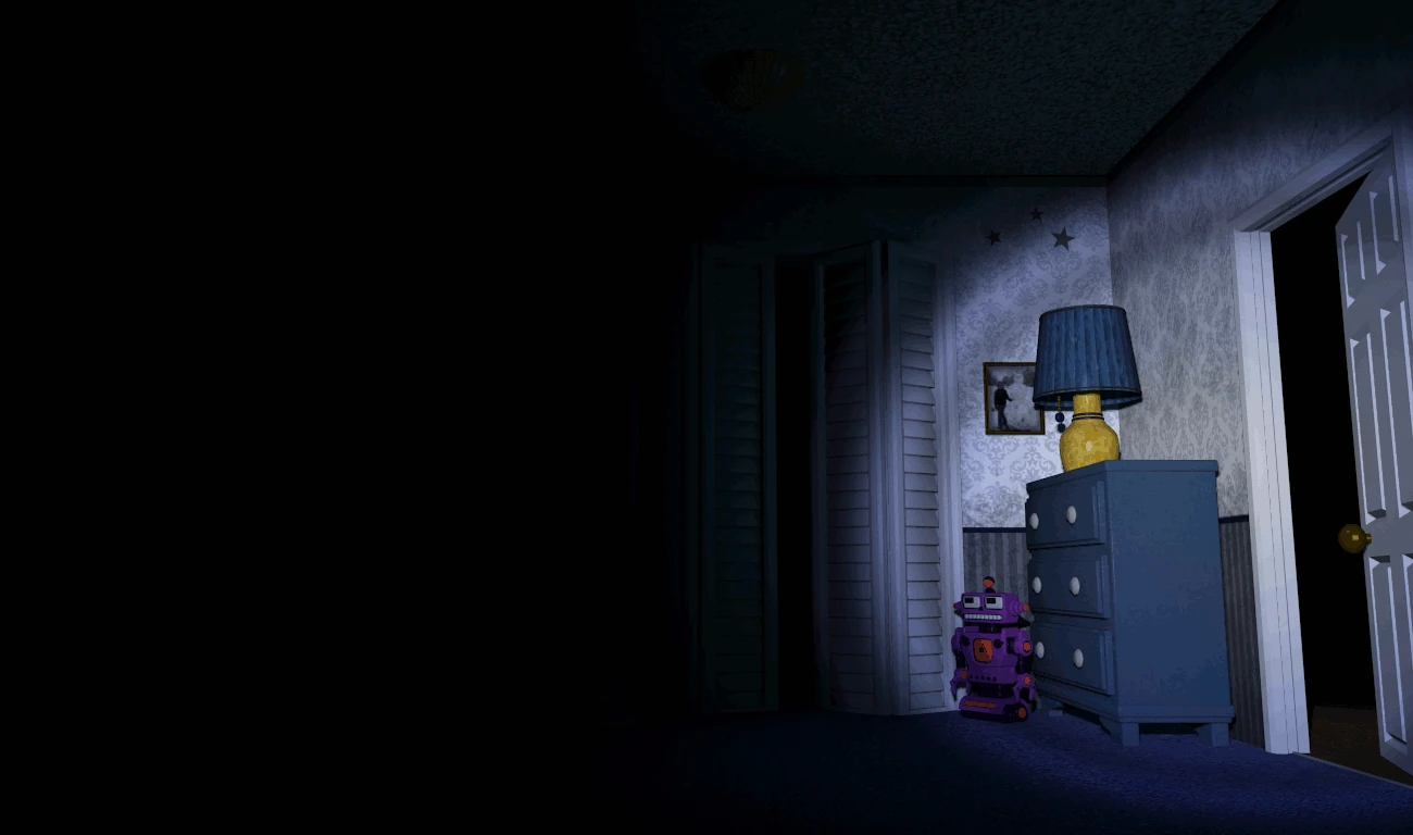 Изображение - FNAF4 Bedroom LookAround.gif | Энциклопедия Five Nights ...