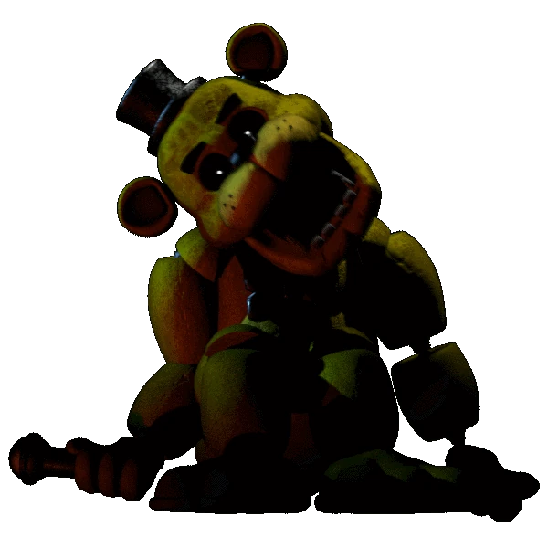 Изображение - UCN - Golden freddy.gif | Энциклопедия Five Nights at ...