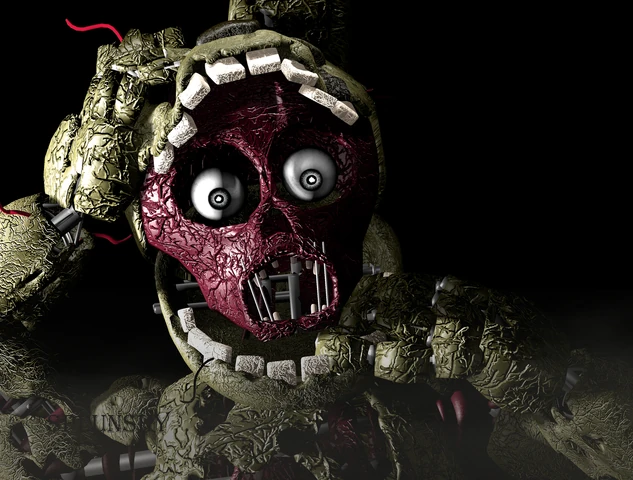 Изображение - Springtrap taking mask off 4 by splunshy-d9w2tdv.png ...
