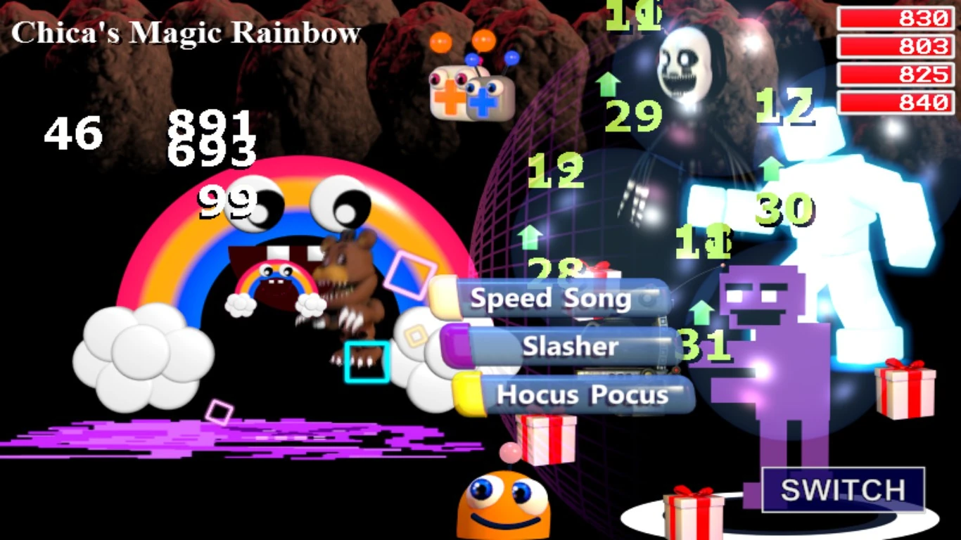 Chica's Magic Rainbow (Character) | Five Nights at Freddy's World Wikia ...