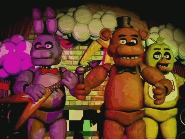 Image - Freddy Fazbear's Pizza Band.gif | Wiki Five Nights at Freddy's ...