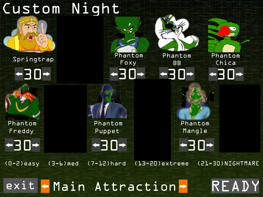 Image Five Nights At Pingas 3 Custom Night Five Nights At