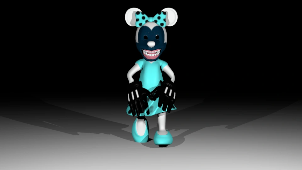 Photo-Negative Minnie | Five Nights At Treasure Island Remastered 1.0 ...