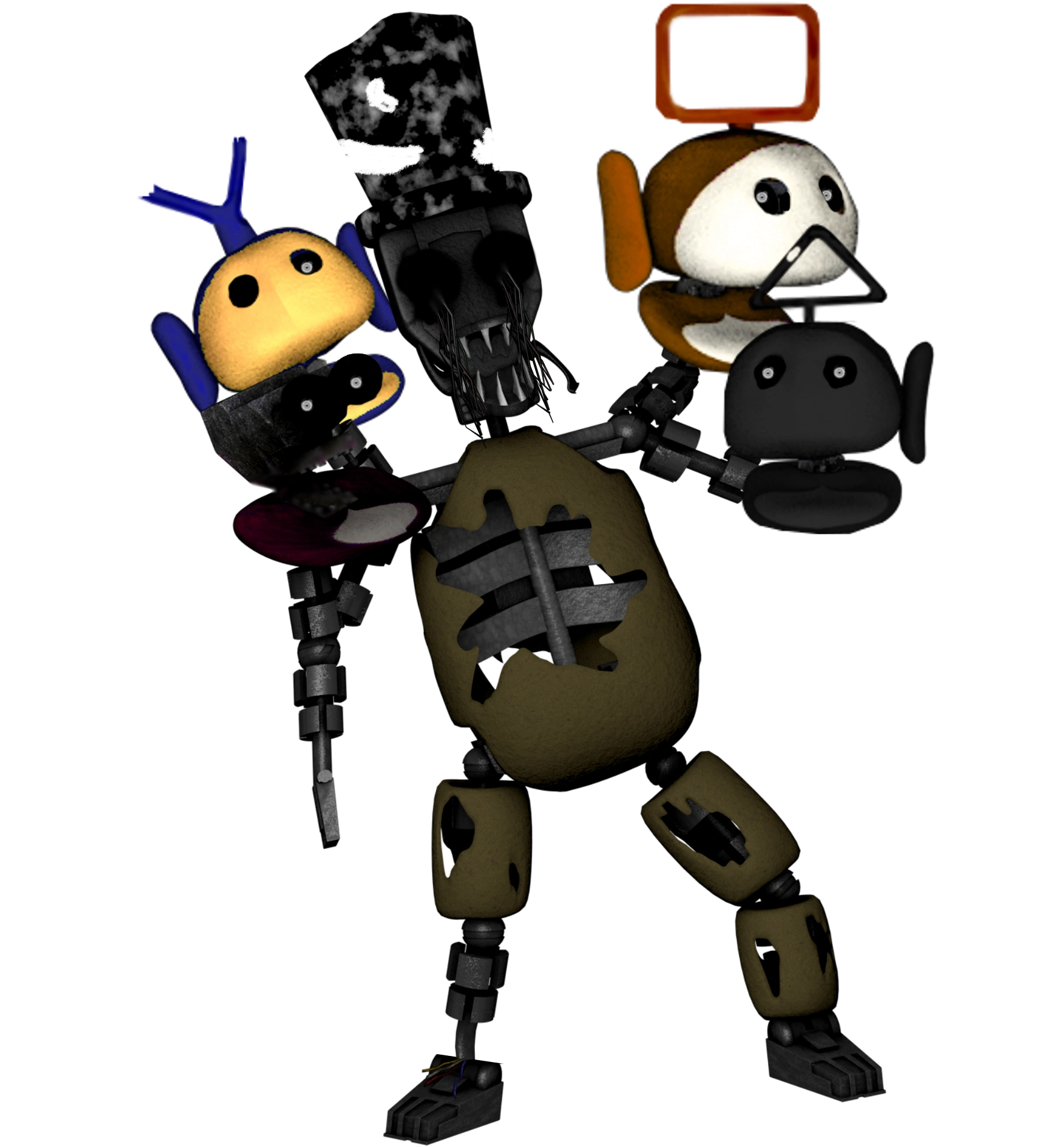 The Tattered | Five Nights at Tubbyland: Danger Zone Wikia | Fandom