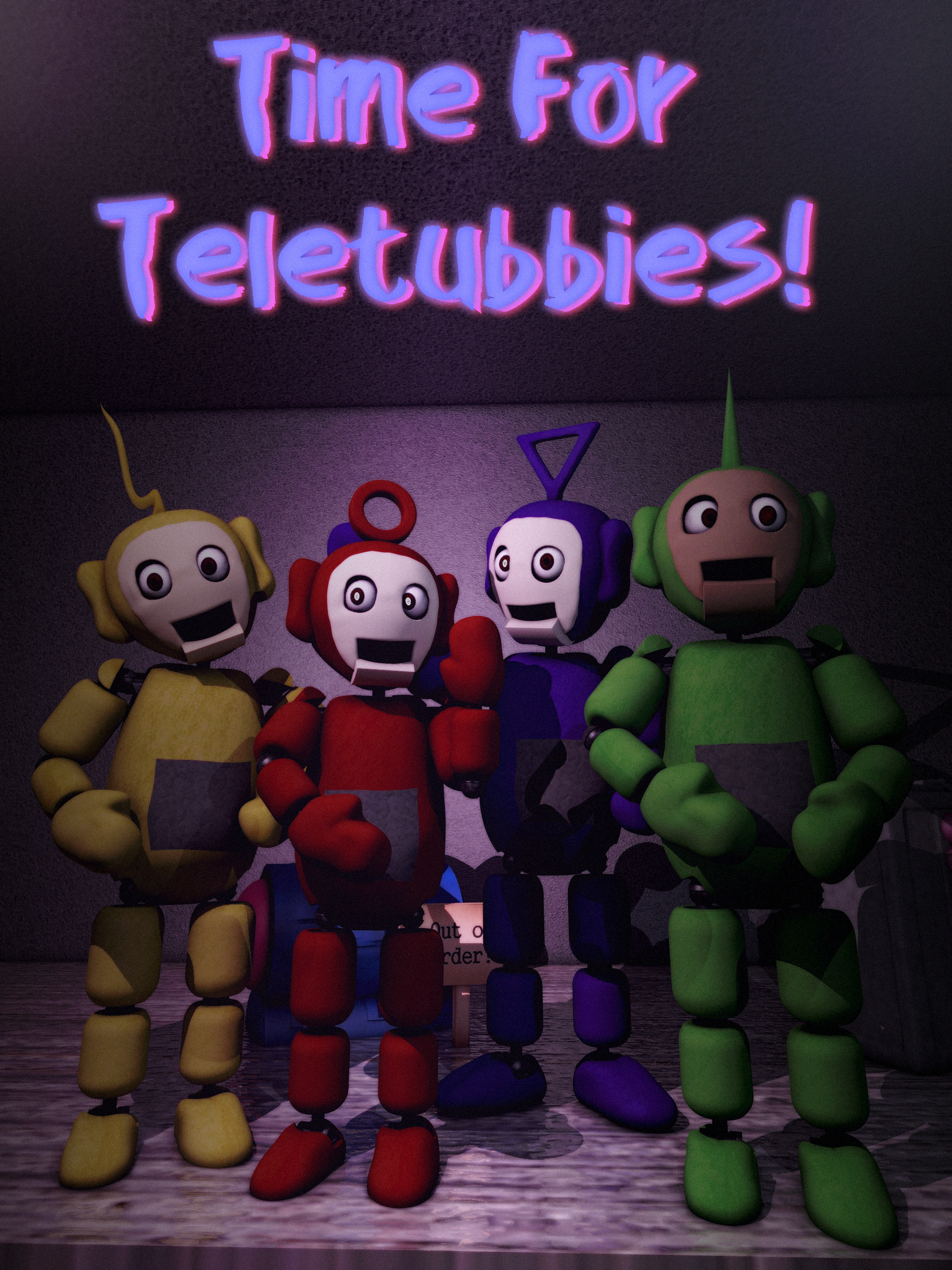 Image - Time for teletubbies fnatl1.png | Five Nights at Tubbyland Wiki ...