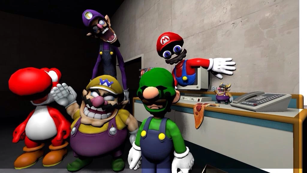 Image - Fnaw remastered teaser.jpeg | Five Nights At Warios fangame ...