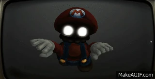 Image - FNaW 4 mario jumpscare new.gif | Five Nights At Warios fangame ...