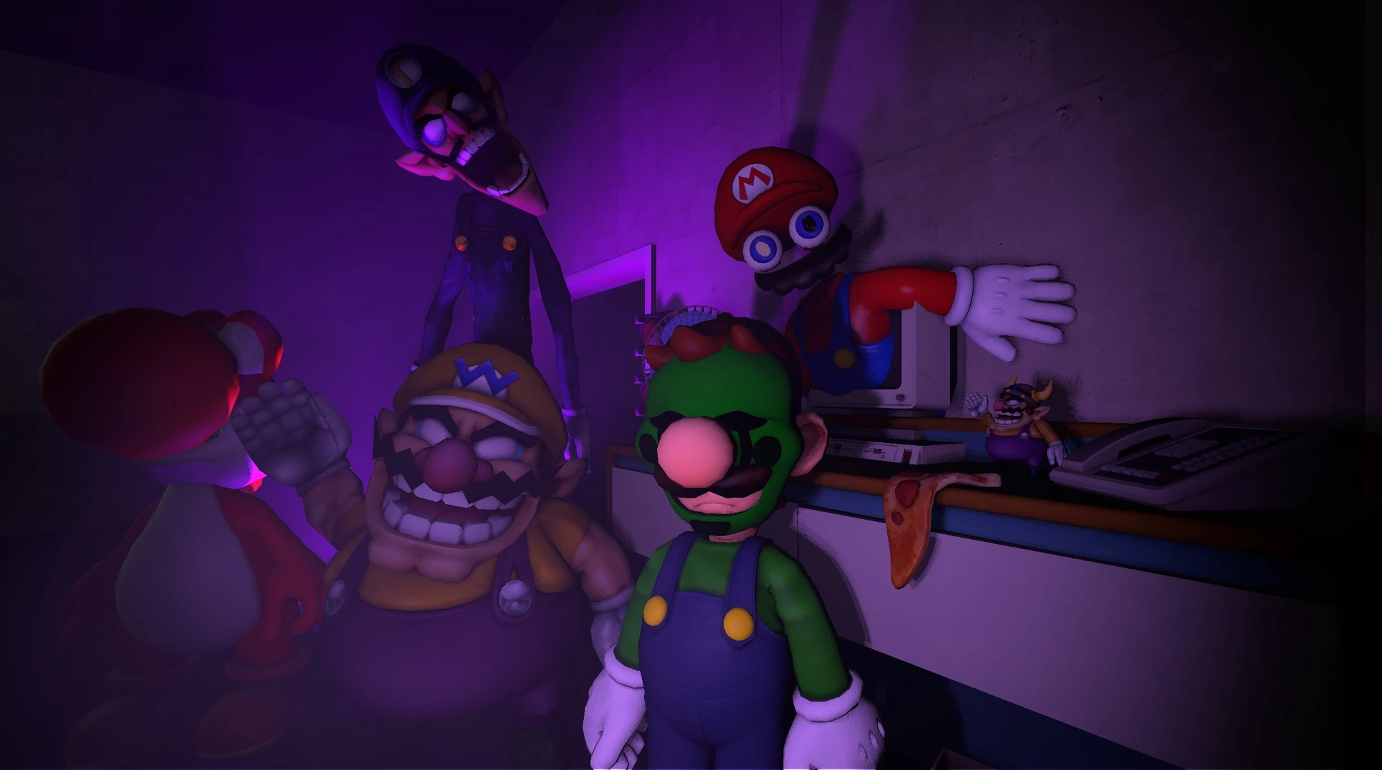 Five Nights at Wario's: Remastered (Old) | Five Nights At Warios ...