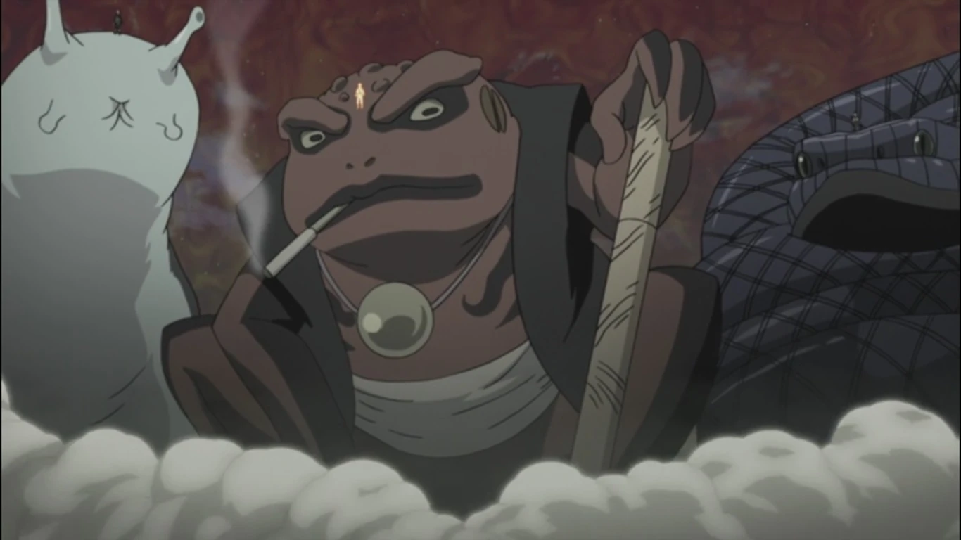 Image - Naruto-sasuke-sakura-summon-frog-snake-slug1.jpg | Five World ...