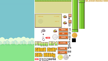 Sprites | Flappy Bird Wiki | Fandom