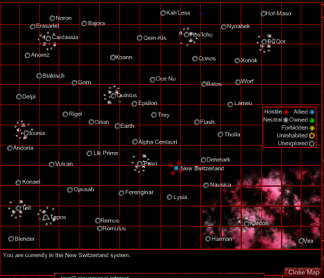 Interstellar Map | Flash Trek (Star Trek Fan Based Game) Wiki | FANDOM ...