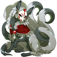 Silver Kitsune | Flight Rising Wiki | Fandom