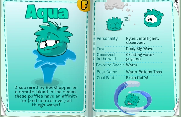Aqua Puffle | Flippr Wiki | Fandom