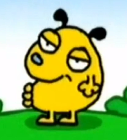George the Mean Yellow Dog | Fluffy Gardens Wiki | Fandom