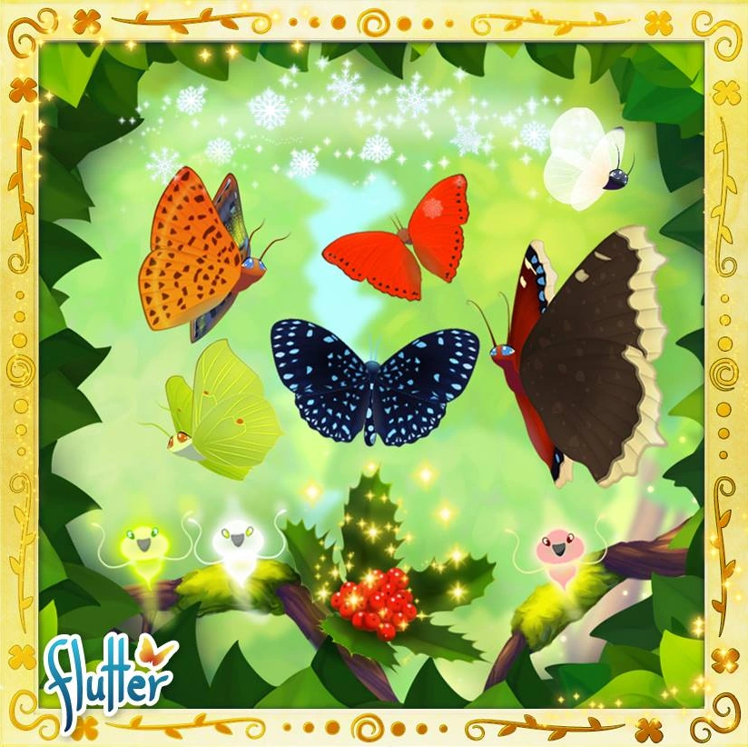 Flutter Butterfly Sanctuary Completely Open - fasrrecipe