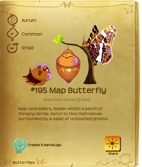 Map Butterfly | Flutter Butterfly Sanctuary Wiki | Fandom